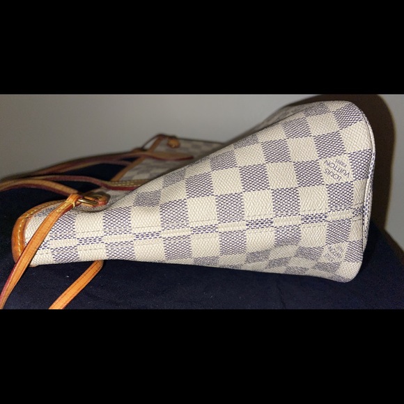 Louis Vuitton | Bags | Louis Vuitton Damier Azur Neverfull Pm | Poshmark